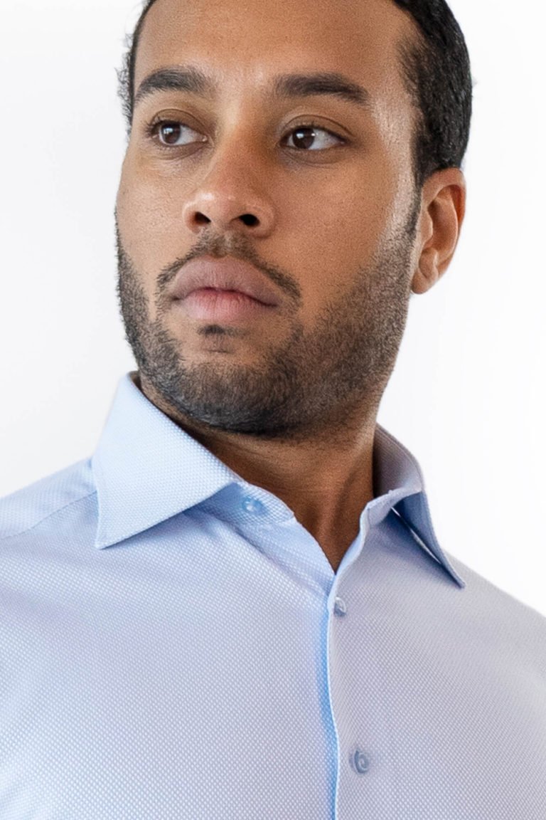 Blue Oxford Shirt - Stallion Bespoke
