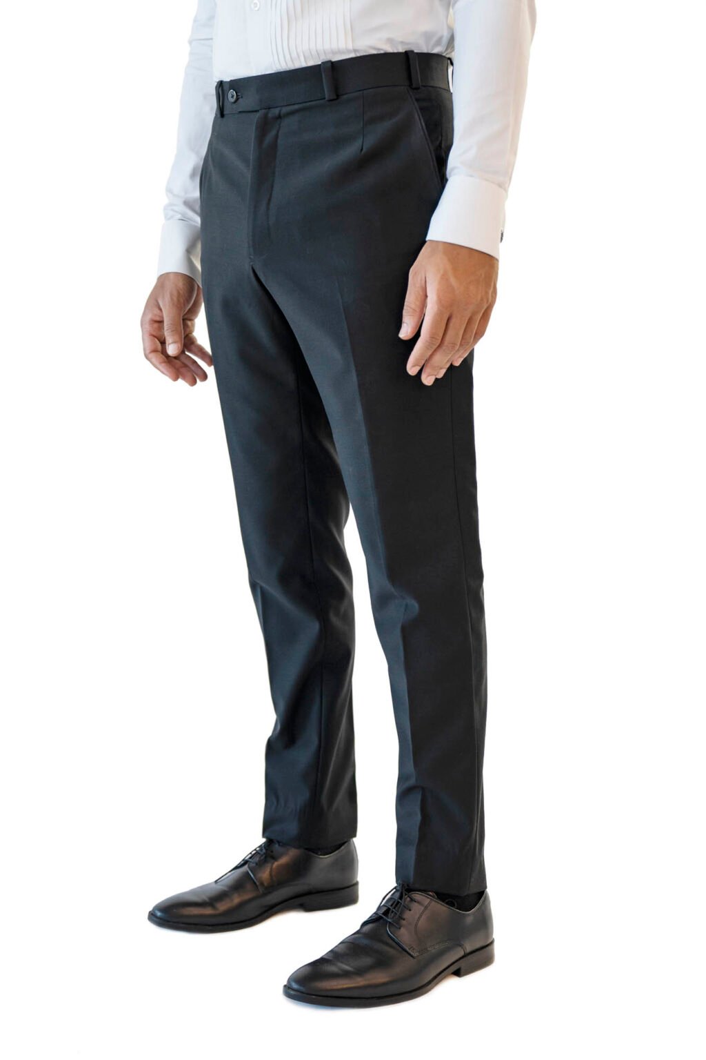 Super Black Trouser - Stallion Bespoke