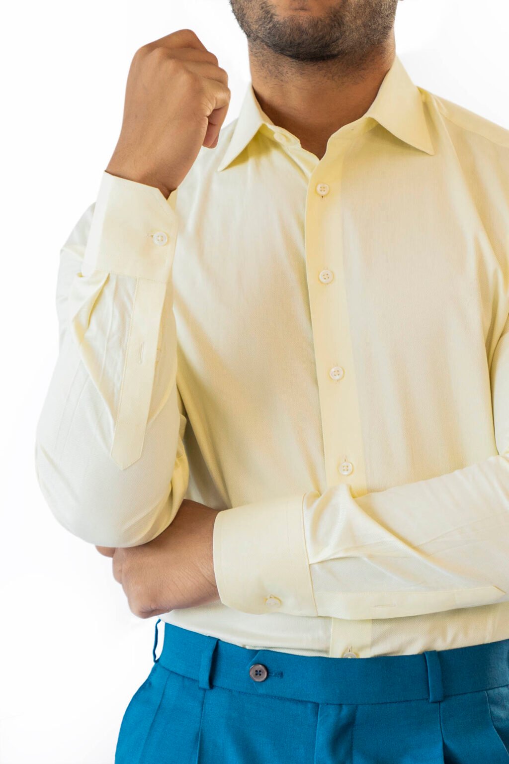Yellow Classic Shirt - Stallion Bespoke