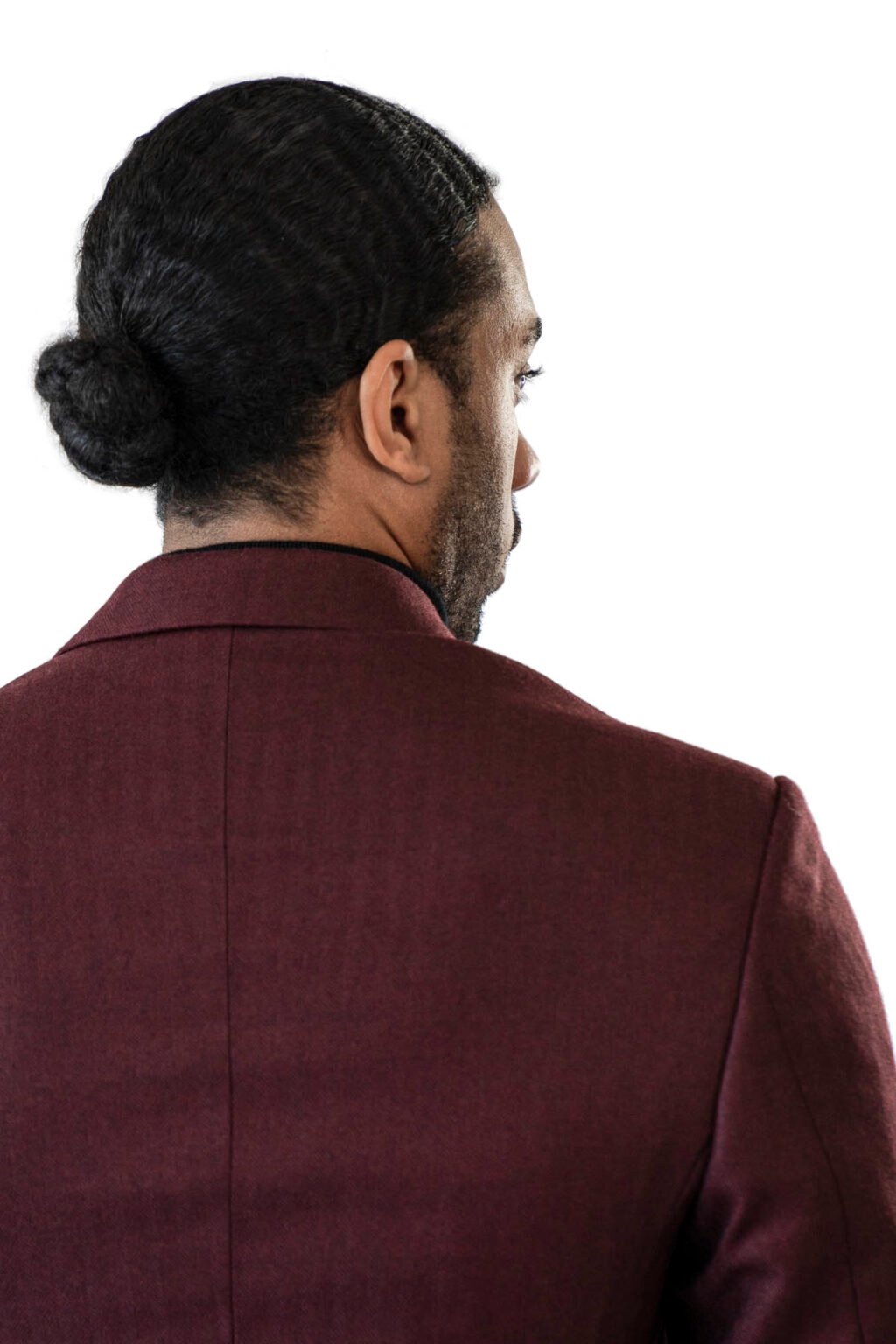 Maroon Flannel Suit - Stallion Bespoke