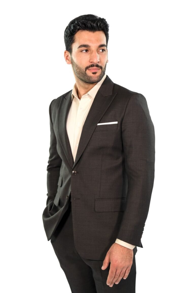 Dark Brown Suit - Stallion Bespoke